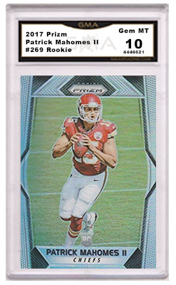 Top Football Cards and Rookie Cards – GMA Grading, Sports Card Grading