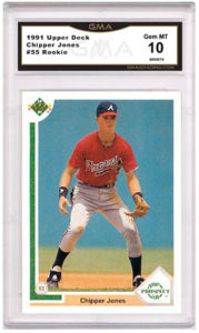 Top 3 Chipper Jones Rookie Cards – GMA Grading, Sports Card Grading