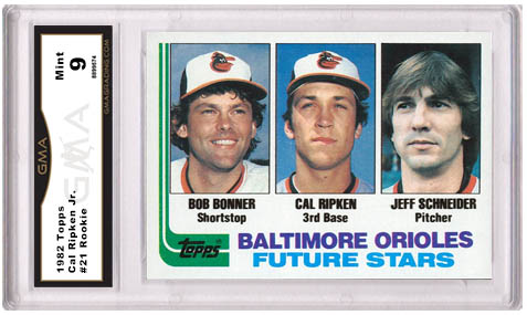 Value of Cal Ripken Rookie Cards and Baseball Cards – GMA Grading ...
